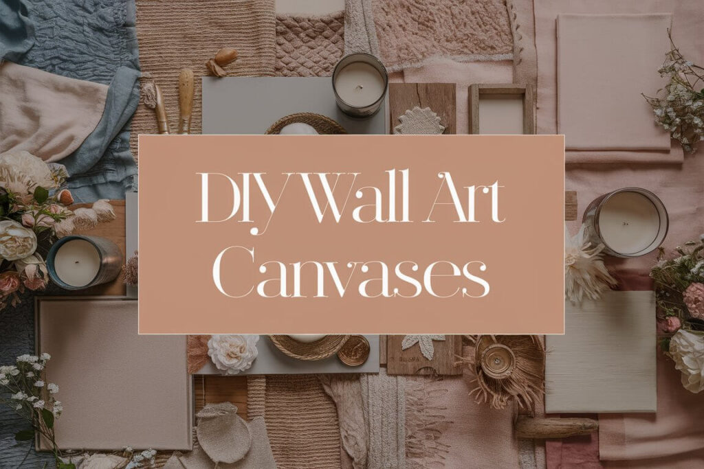 30+ DIY Wall Art Canvases On A Budget