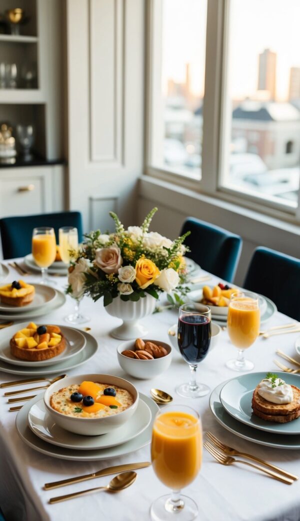 16 Simple & Elegant Brunch Ideas For Hosting At Home