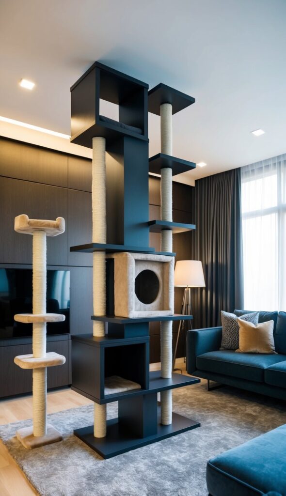 10 Stylish High-End Cat Trees For Modern Homes